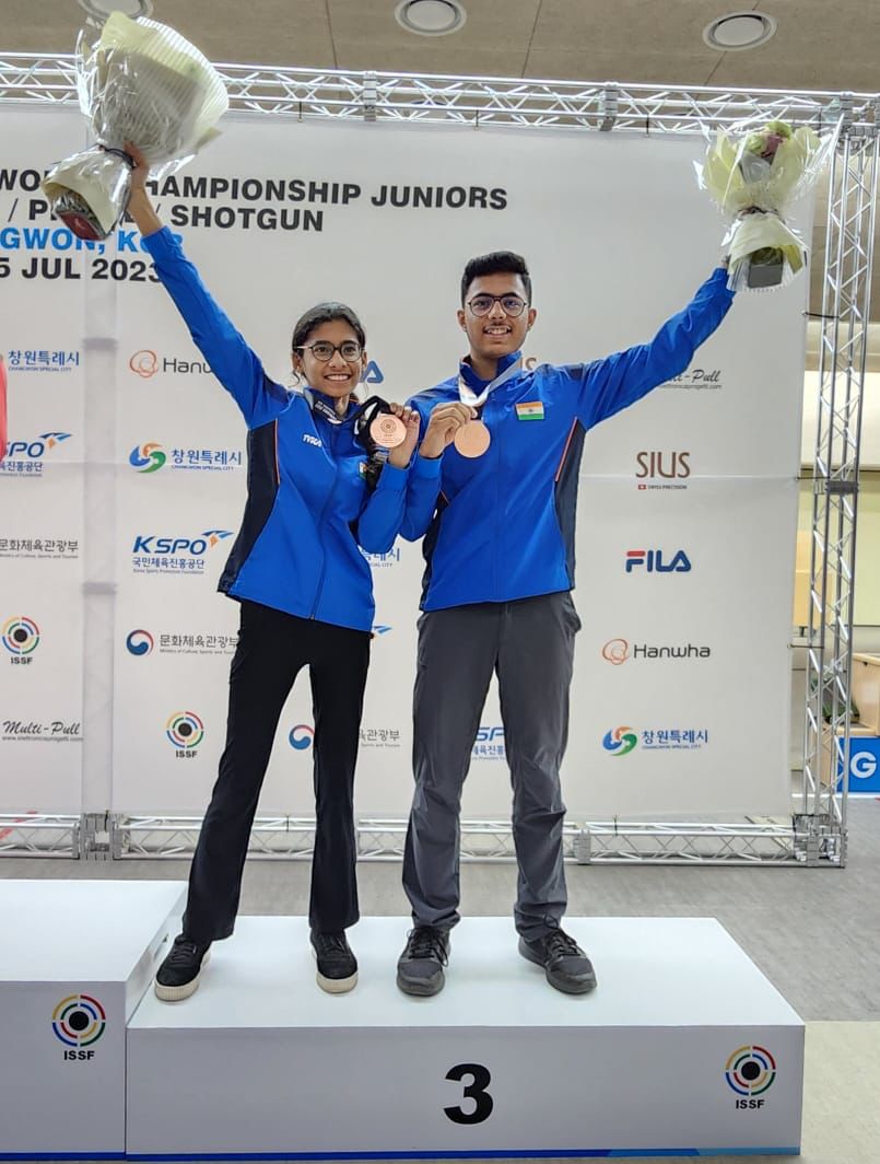 SAI Media on Twitter: ".@issf_official Junior World Championships,🔫 Changwon, 🇰🇷 Update☑️ # ...