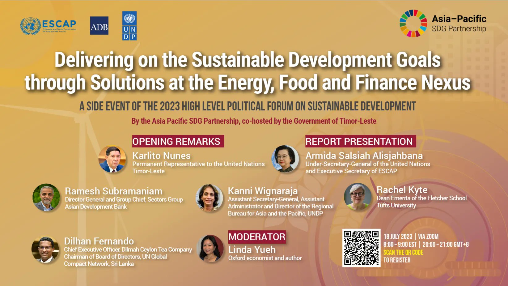 United Nations ESCAP on Twitter: "Join us online at the #HLPF Side Event: Delivering on the ...