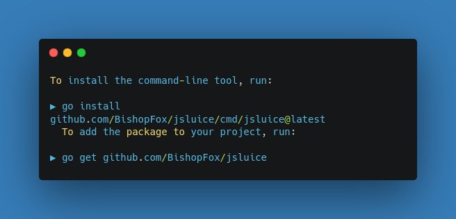Bug X Hunter 💻 on Twitter: "Here's Another Great tool by @bishopfox & @TomNomNom 👉Jsluice👈 ...