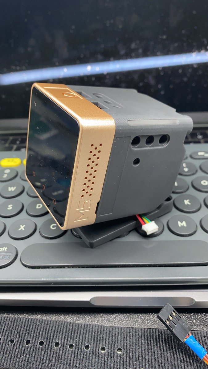 M5Stack on Twitter: "My Stack-Chan ing: head-touch / rfid/ rib bar / cores3