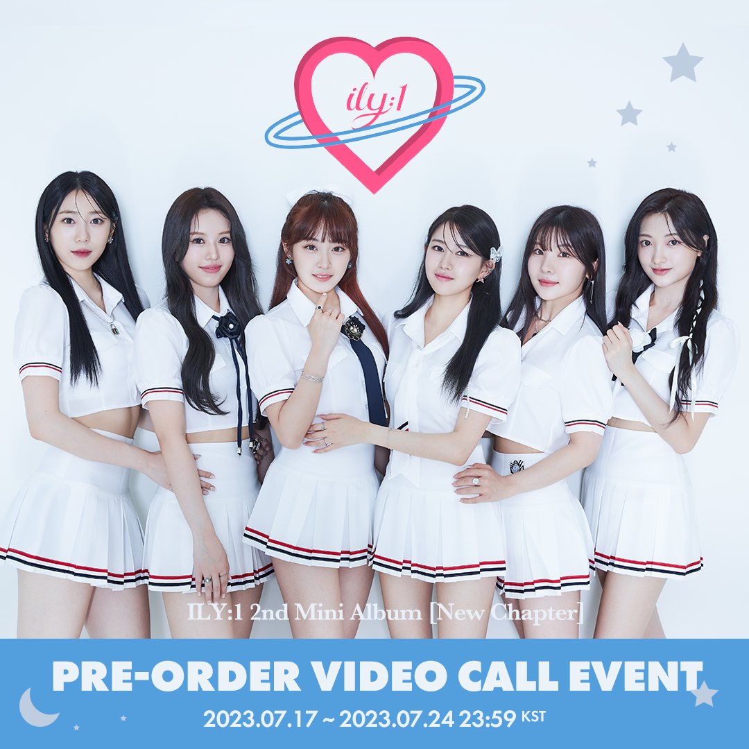 MAKESTAR on Twitter: "ILY:1 2nd Mini Album [#New_Chapter] Pre-Order Video Call Event Open! 💖# ...