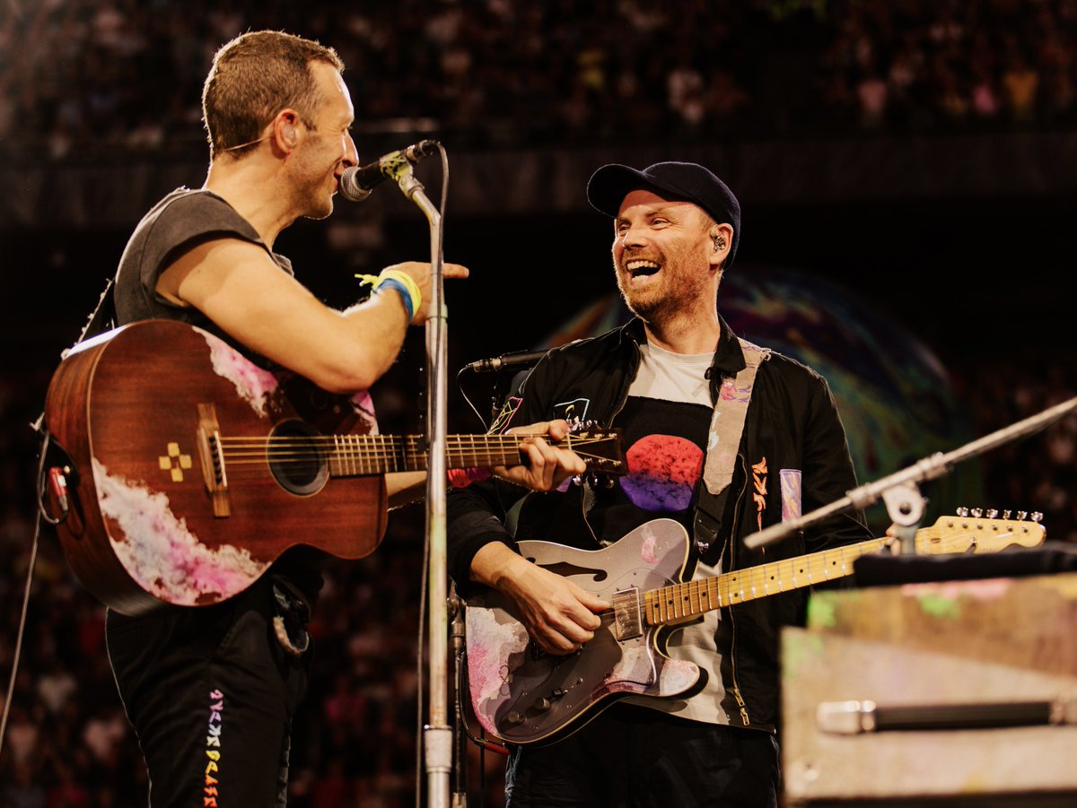 Coldplay on Twitter: "Show #105, Amsterdam, Netherlands #MusicOfTheSpheresWorldTour"