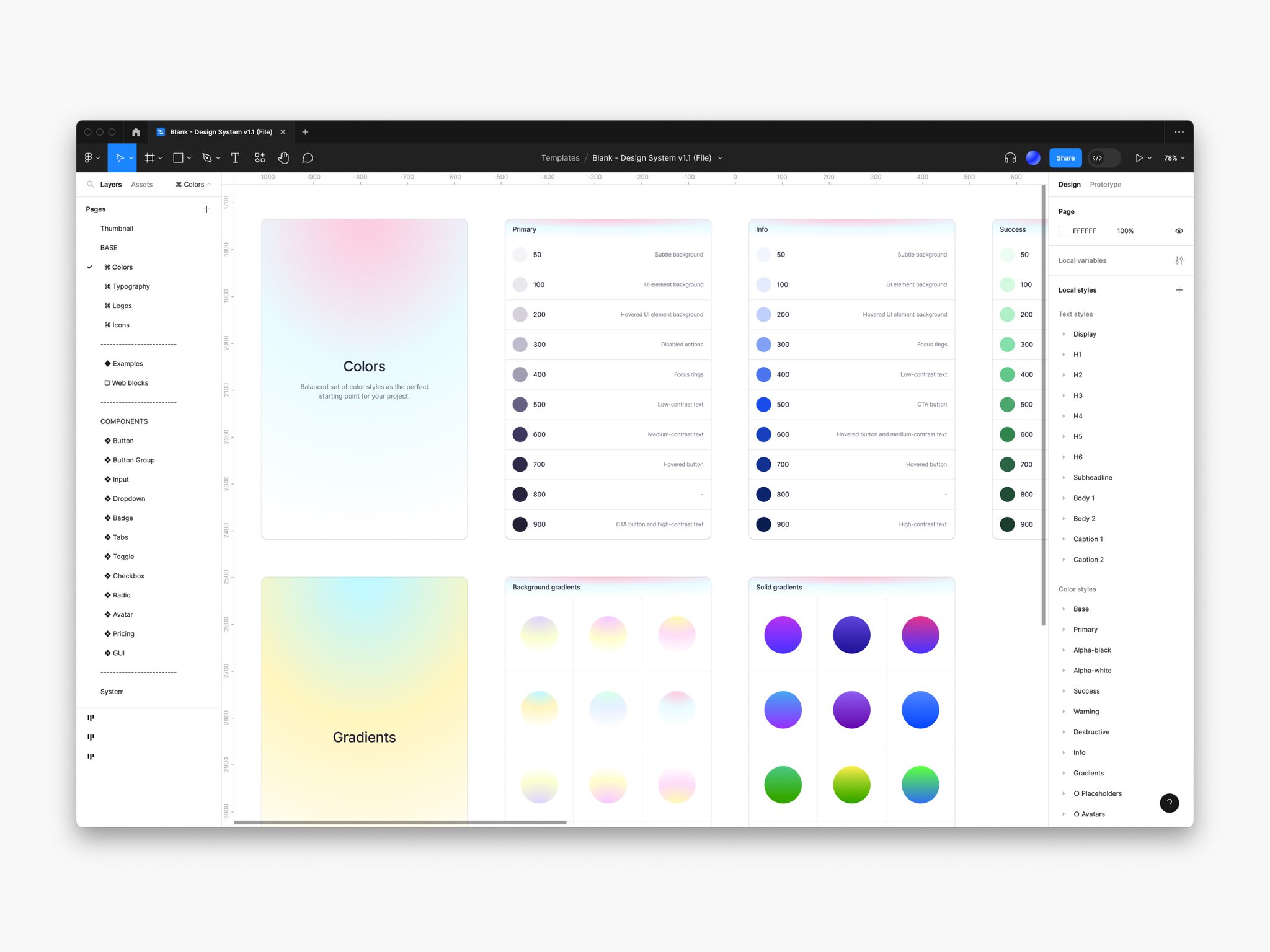Craftwork on Twitter: "Update! We're in the process of enhancing Blank 2.0, our design system ...