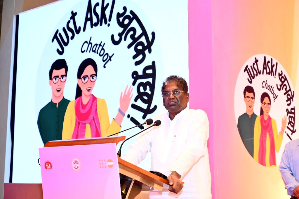 Dr. Prabhuram Choudhary on Twitter: "Launched the "Just Ask/Khulke Poochho" Chatbot. "The # ...
