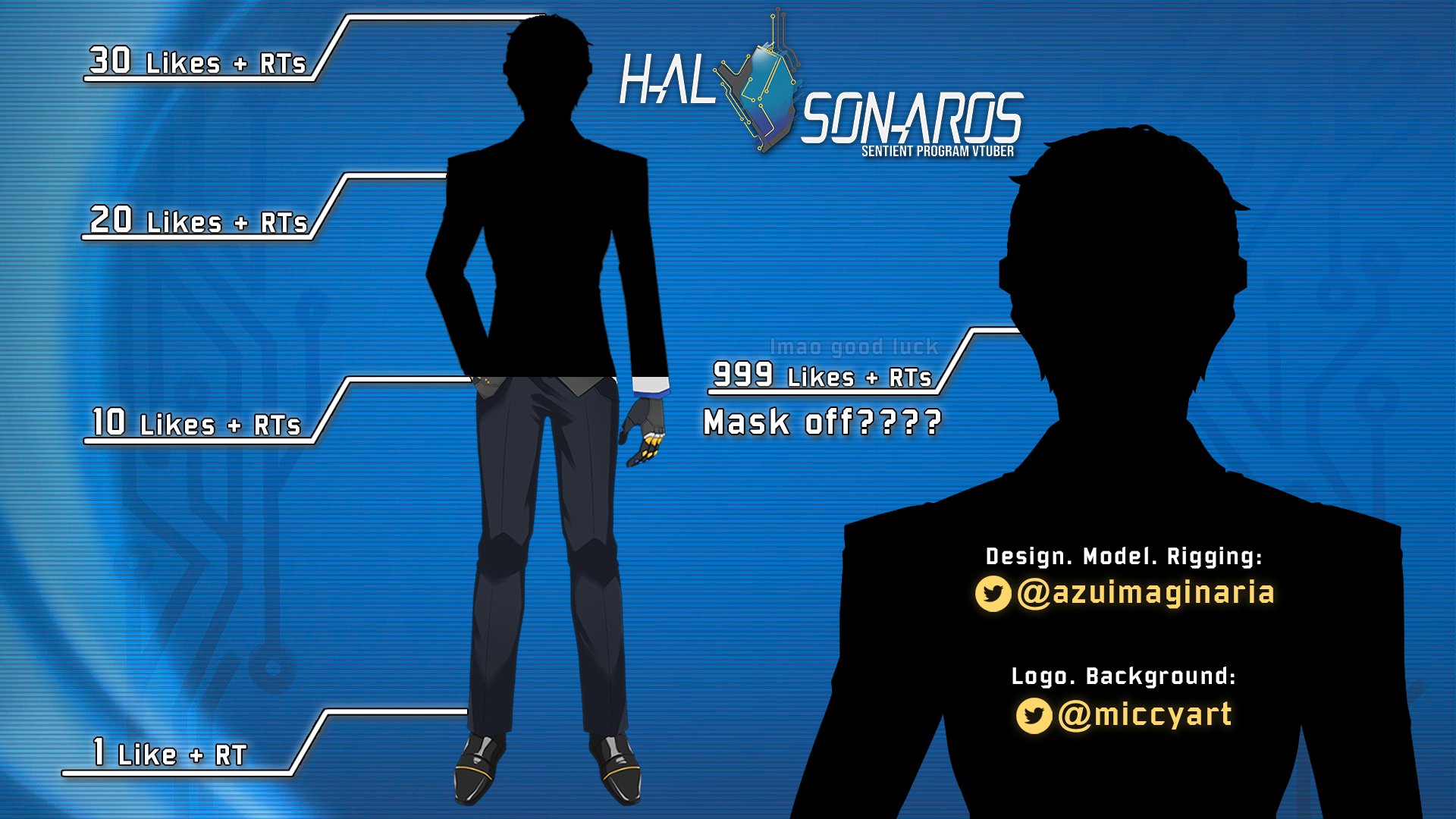 Hal Sonaros🖥🎙 07/24 LIVE2D DEBUT on Twitter: "You like my gloves? If you wanna take a closer ...