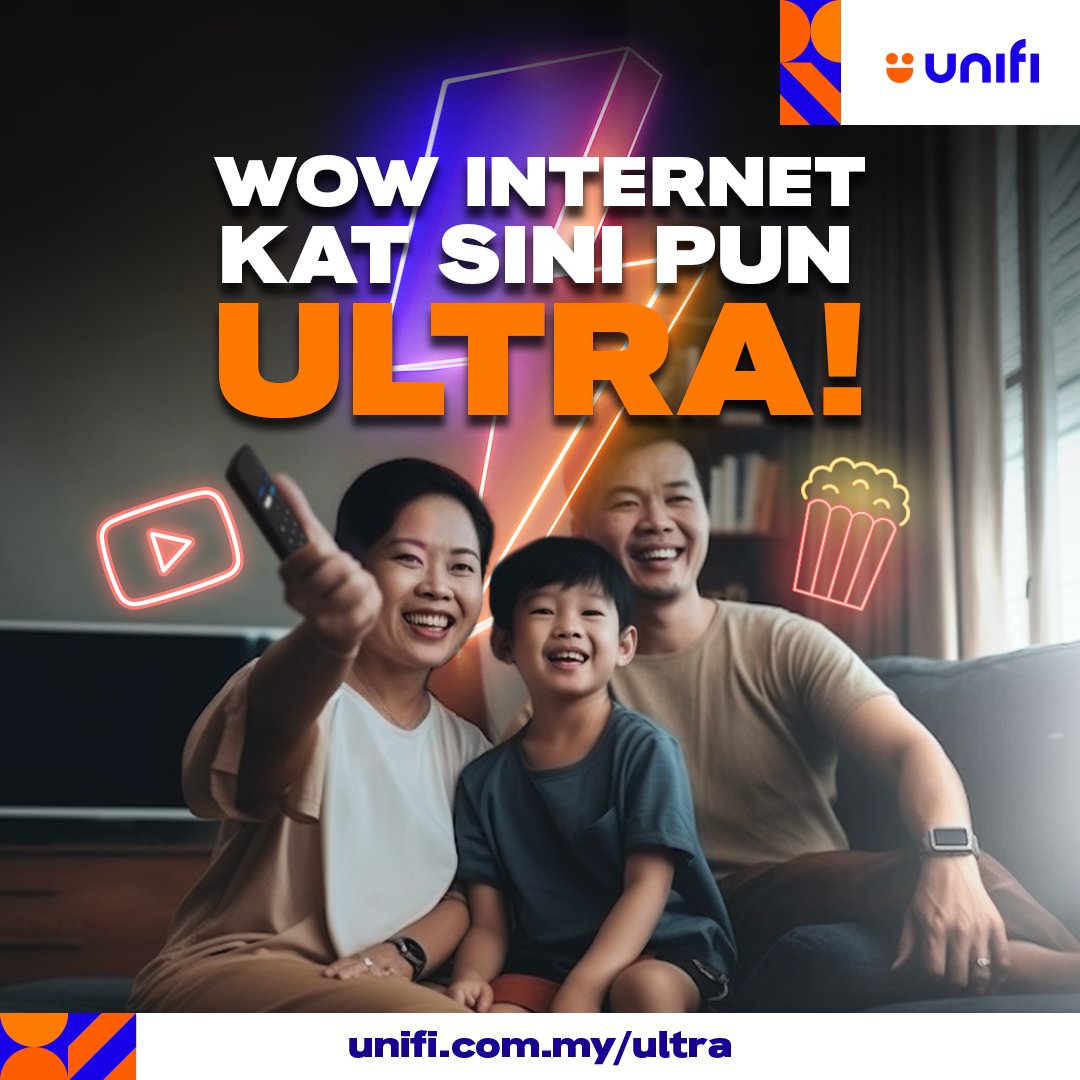Unifi on Twitter: "NGAMkan lagi your life with Unifi Ultra 2Gbps! With our ULTRA Efficient and ...