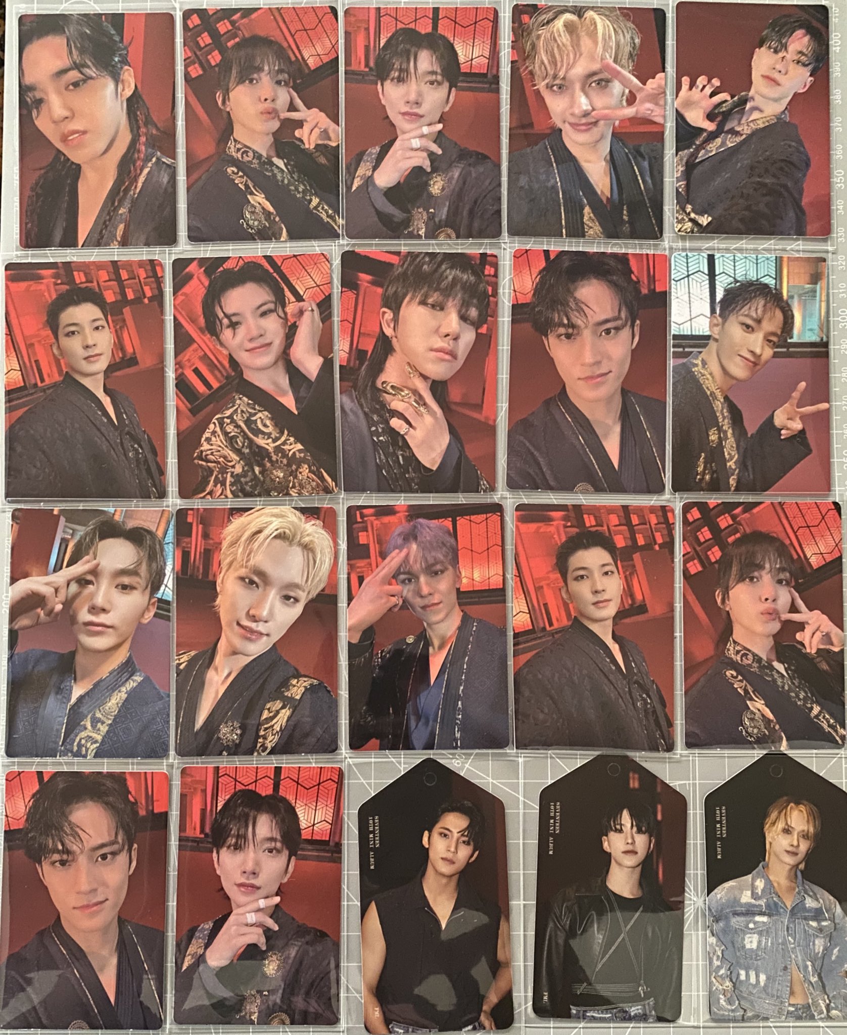 EJ on Twitter: "wts lfb ph | #ericjames24bentables SEVENTEEN FML DELUXE PHOTOCARDS & UNIT PC ⤷ ...