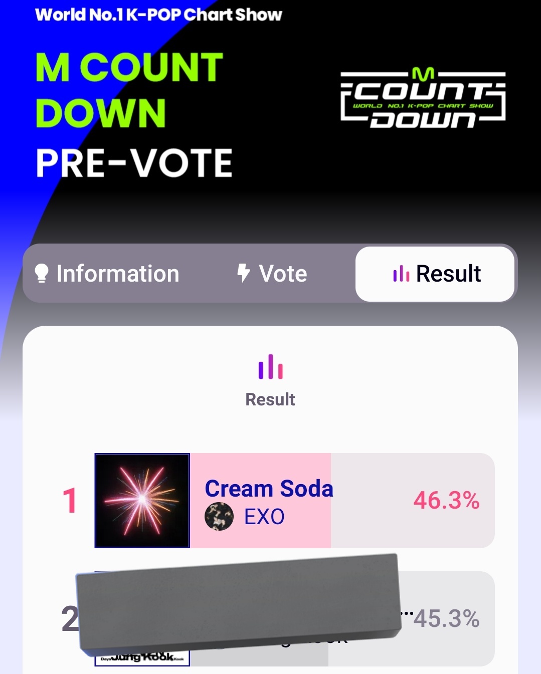X-EXOL PARALLEL || STANDS WITH CBX on Twitter: "EXO-Ls, we need to widen the gap🙏 POWER UP FOR ...