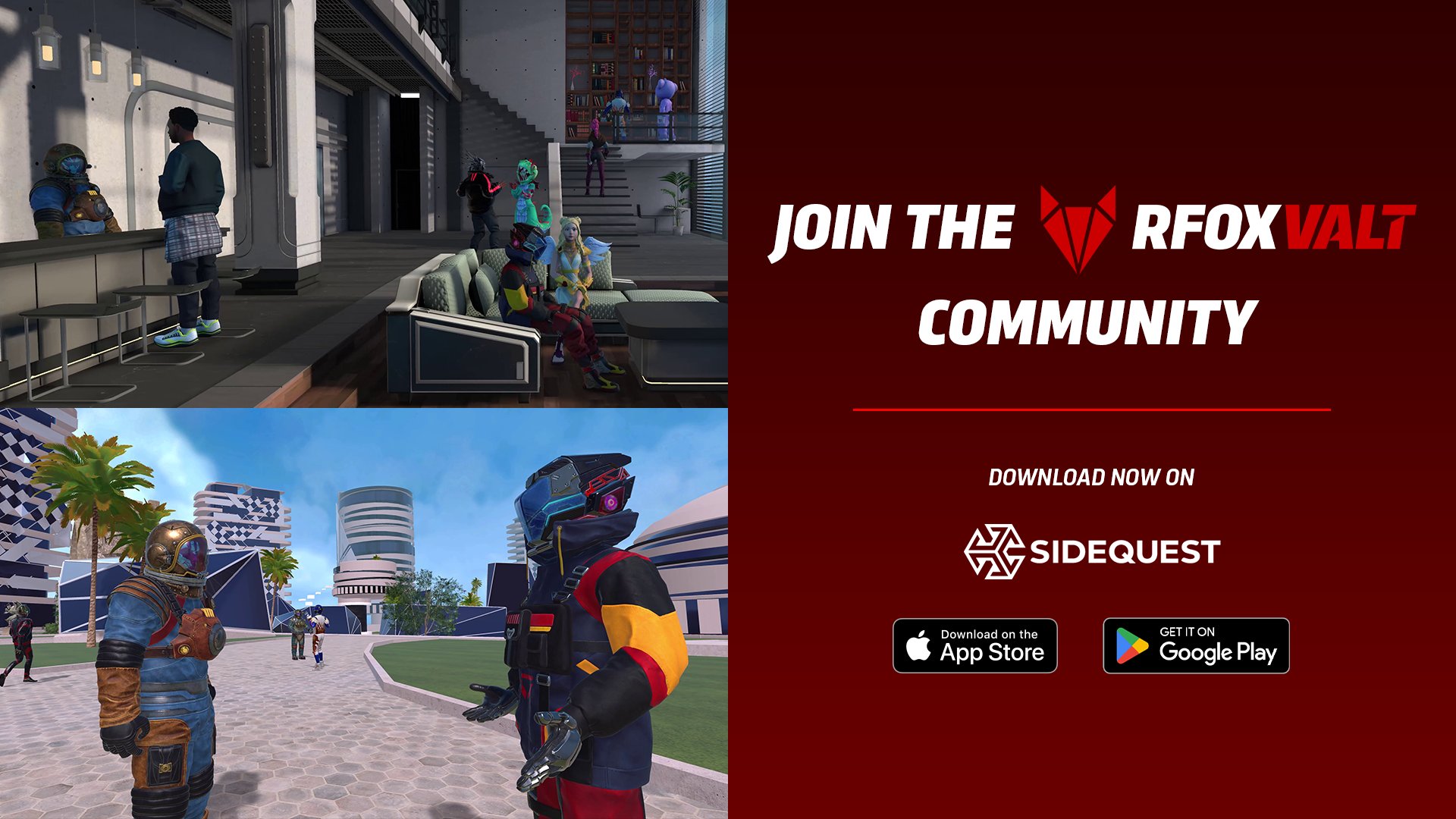 RFOX VALT on Twitter: "Gather your friends for an unforgettable gathering in the immersive ...