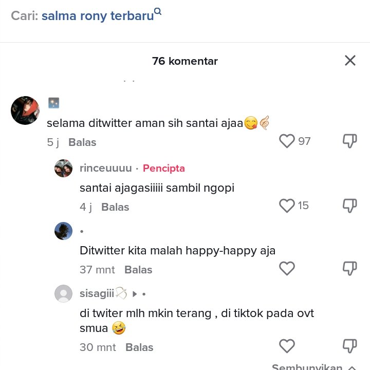 Dira on Twitter: "Cie udah jadiin salmocean cab twitter buat parameter kesilauan Mba Liyyah dam ...