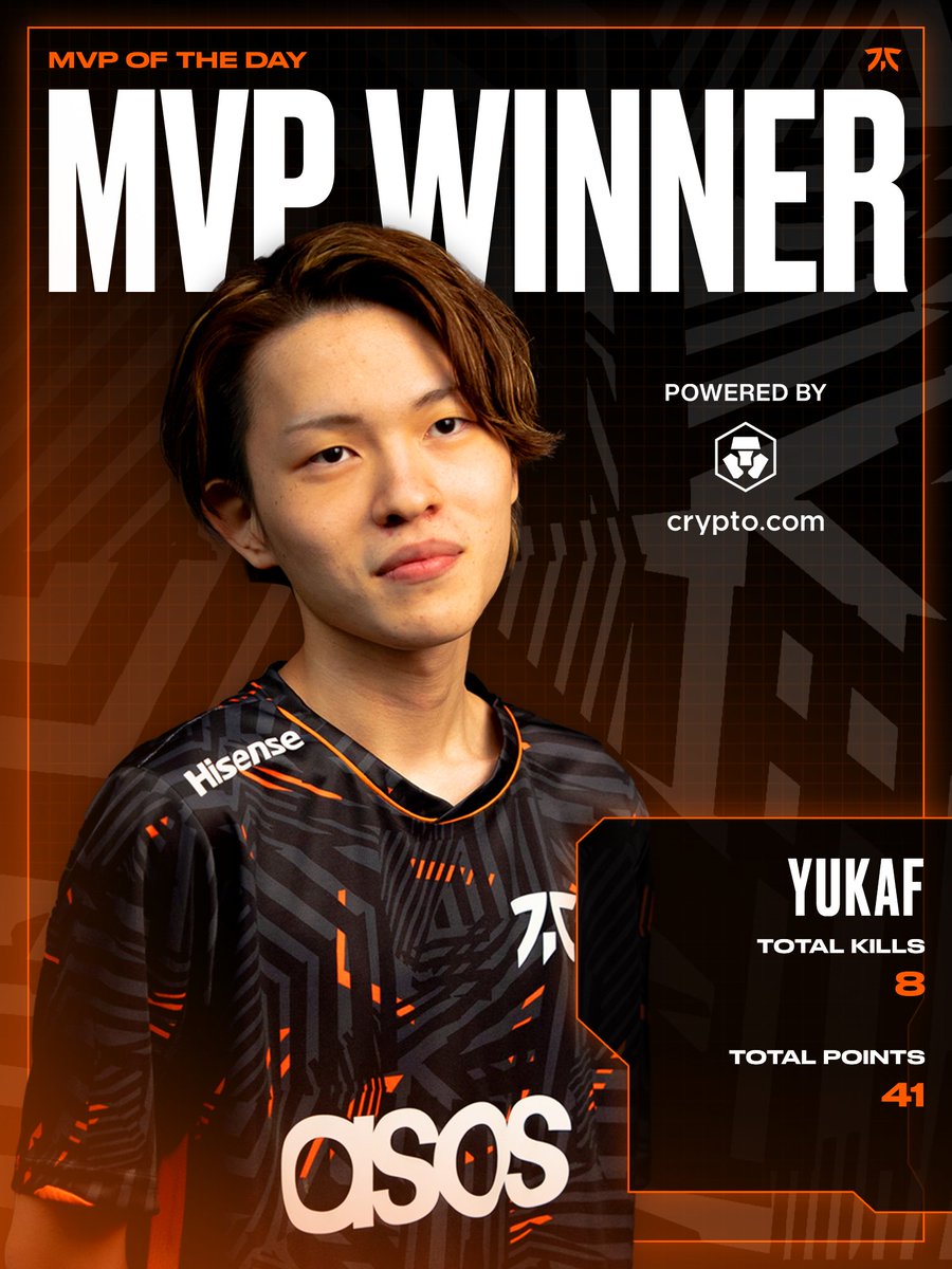 FNATIC on Twitter: "Your MVP of Split 2 Finals day is yet again @IQ200YukaF, powered by ...