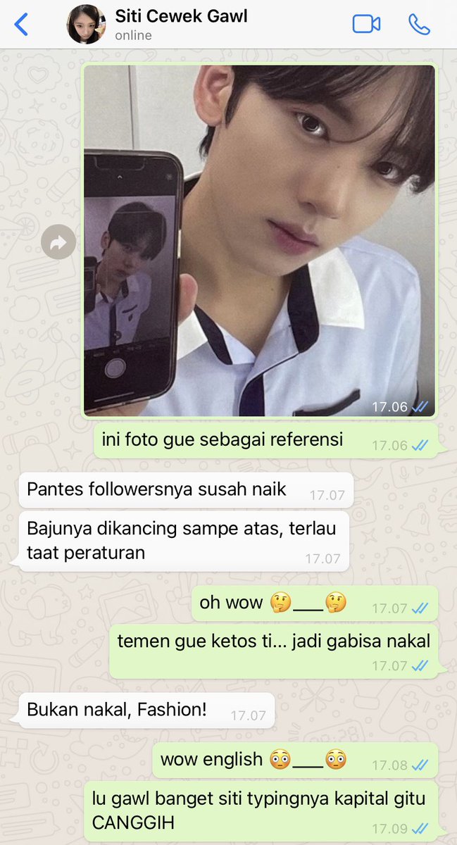 April on Twitter: "salam kenal dari Joko Kecil dan Siti Skolastika"
