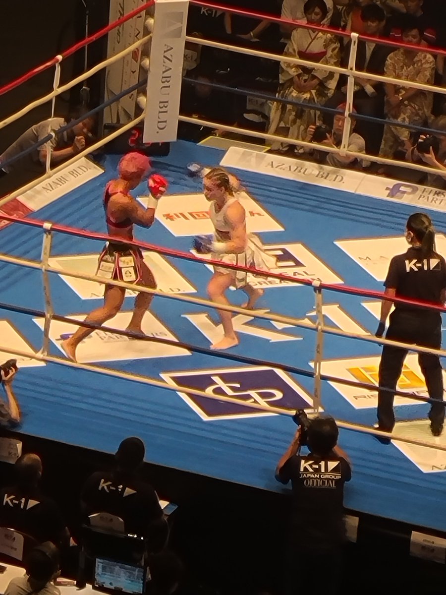 サーバル on Twitter: "第20試合 K-1 WORLD GP女子フライ級（52kg）タイトルマッチ 3分3R（延長1R） KANA（K-1ジム三軒茶屋シルバーウルフ／王者、元 ...