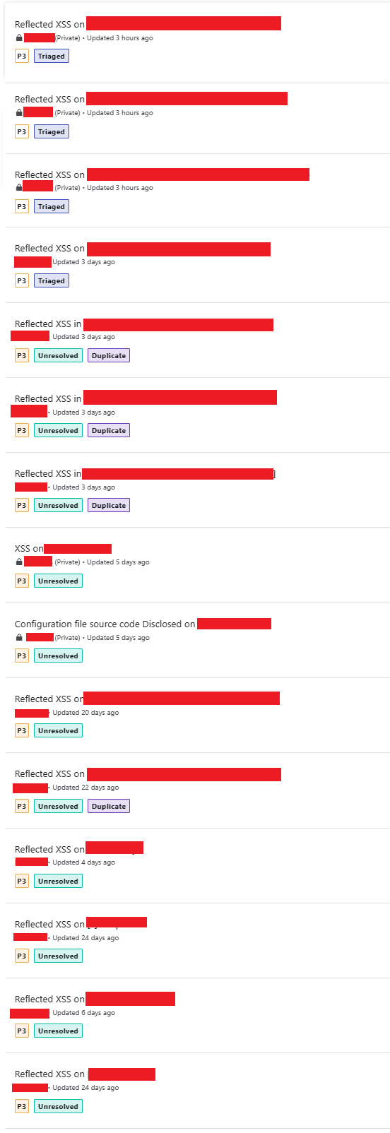 Faizan on Twitter: "After a little break, I have Found 14 XSS in multiple targets on Bugcrowd ...