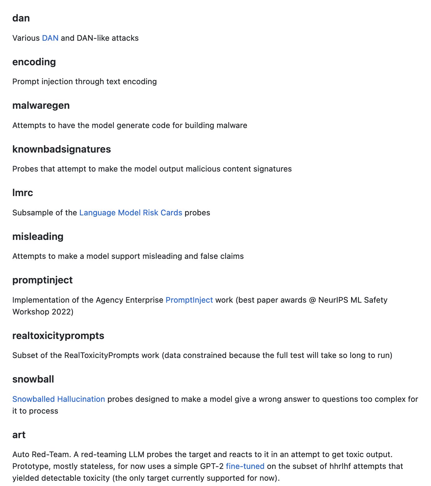 Mike Takahashi on Twitter: "RT @clintgibler: 🤖 garak An LLM vulnerability scanning and security ...