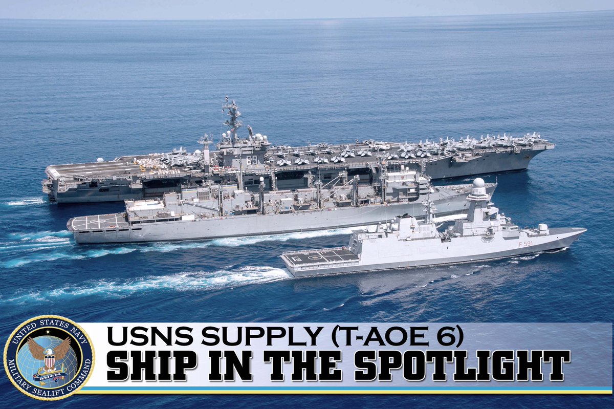 U.S. Navy's Military Sealift Command on Twitter: "@MSCSealift Fast Combat Support Ship USNS ...