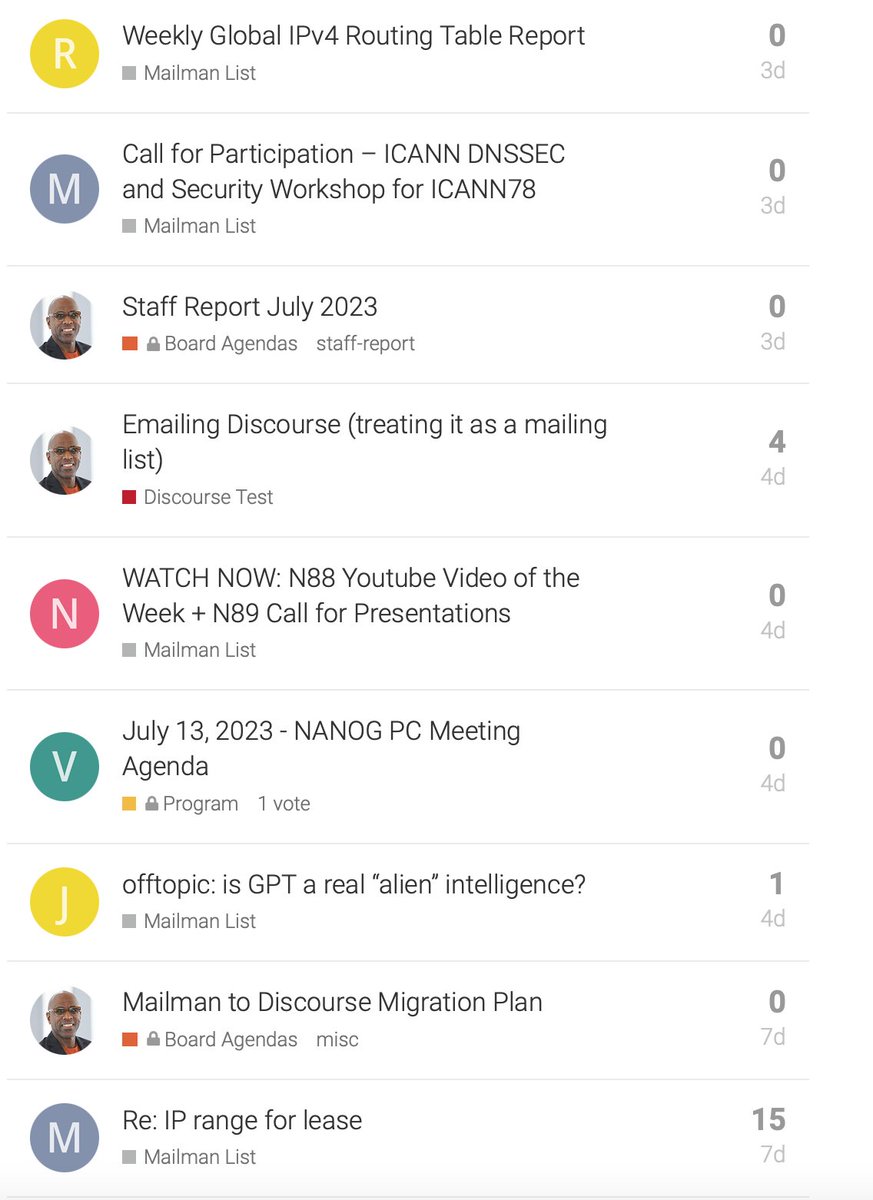 NANOG on Twitter: "🙋Have a question or an answer? Join our most recent online #threads now on ...