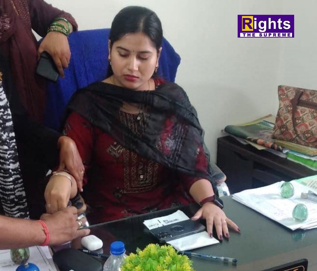 BREAKING: Introducing Mitali Sharma, who was exposed as accepting a Rs 10,000 bribe during her ...