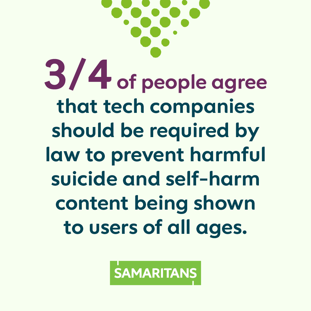 Samaritans on Twitter: "We believe that tech companies should be held ...