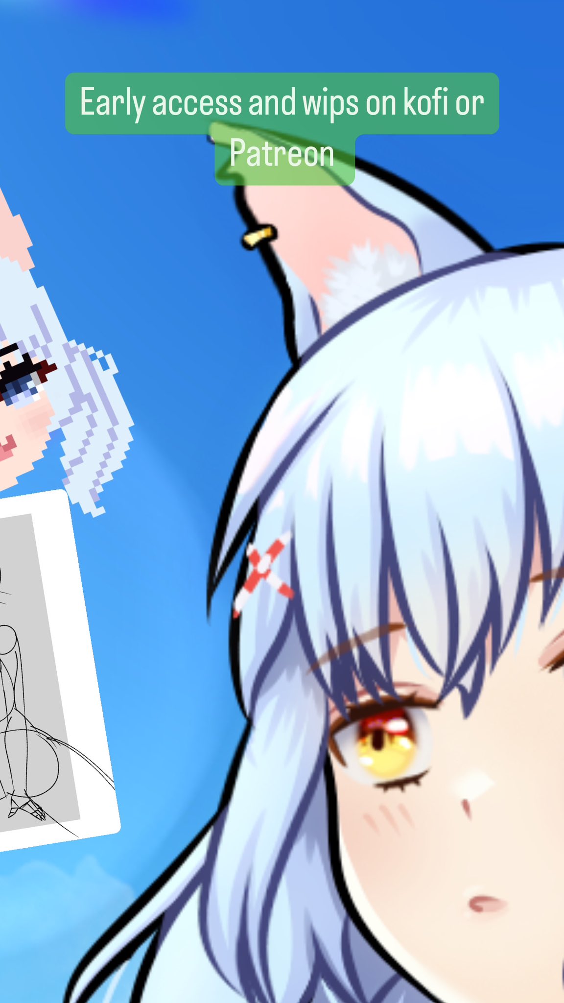 Marcus | Pixel/Live2D Art on Twitter: "Rushing as many projects as I can before uni starts lol ...