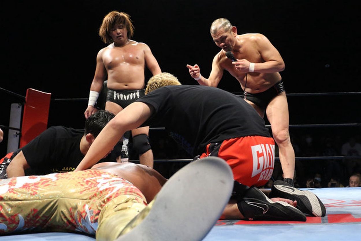 Puro Power on Twitter: "[AJPW Weekly July 3rd week #4] Hokuto Omori pinned Kento Miyahara with a ...