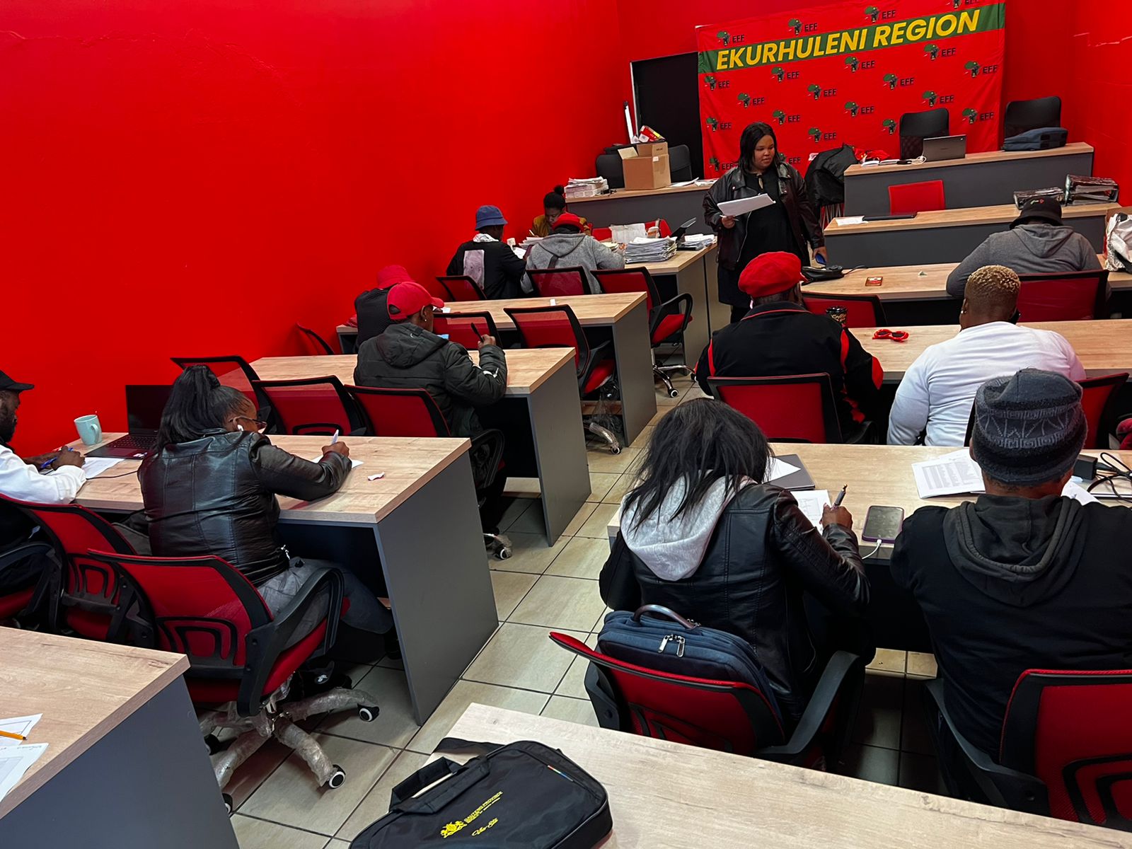 EFF EKURHULENI REGION on Twitter: "♦️In Pictures♦️ The verification team is still hard at work ...