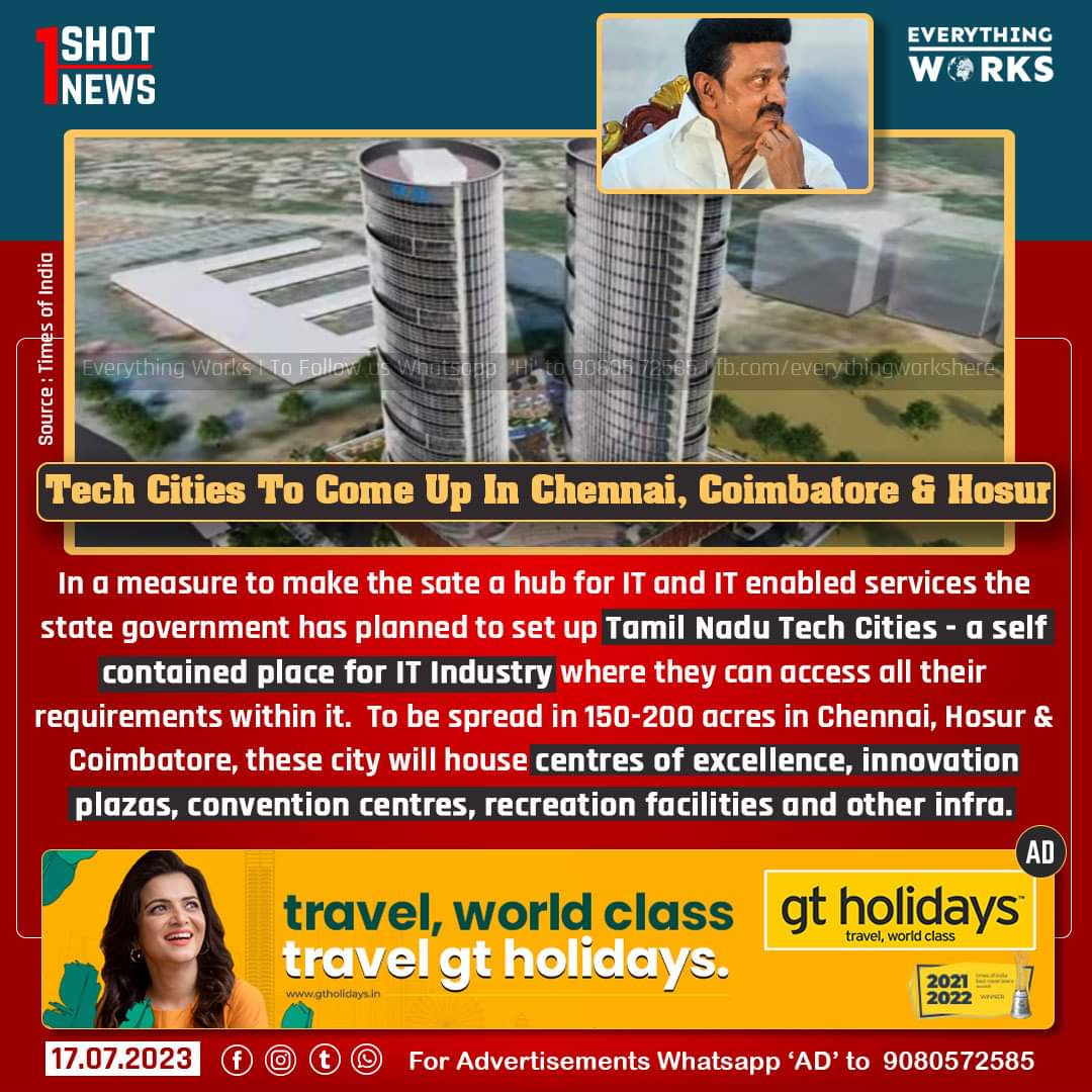 Everything Works on Twitter: "In a measure to make the sate a hub for IT and IT enabled services ...