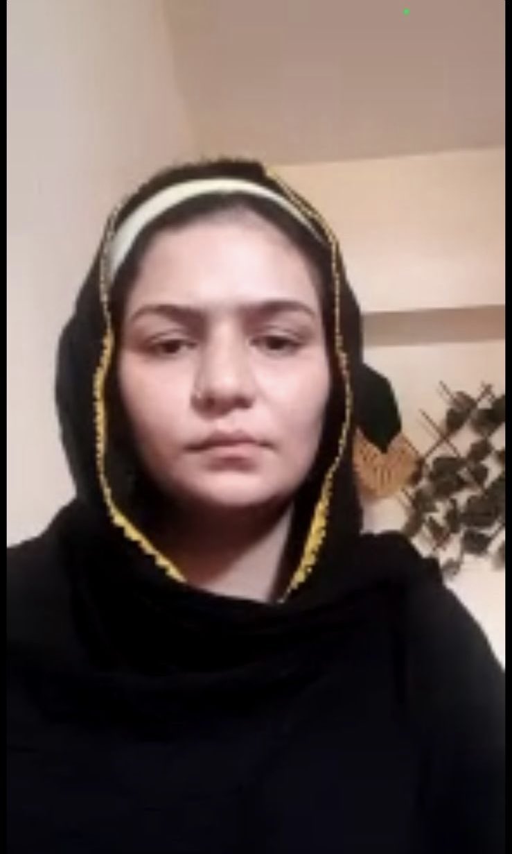 Iftikhar Firdous on Twitter: "For reference I took Haseeba Noori on a video call to verify she ...