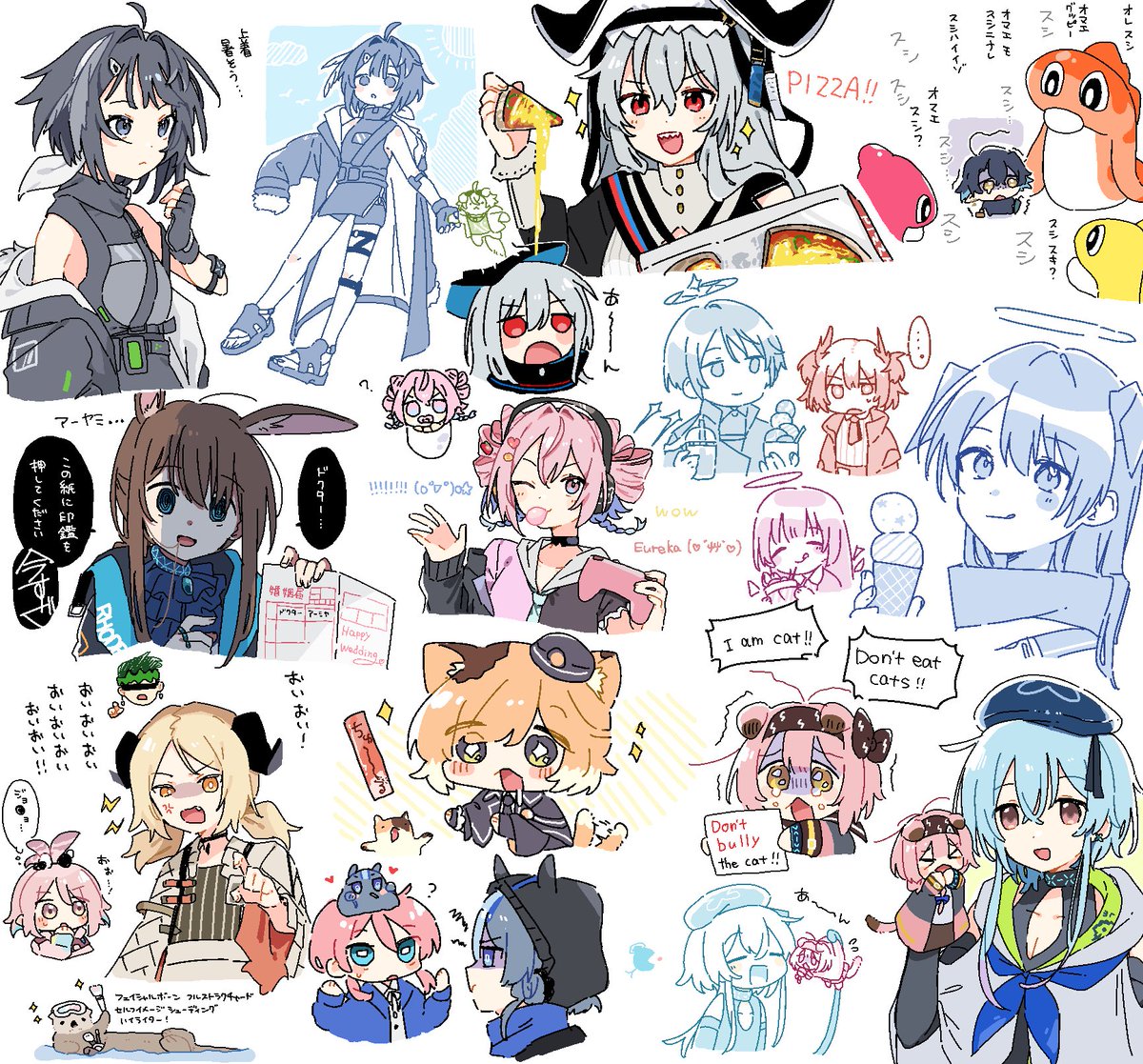 「本日開催されるAiS#2に参加します💪 各アクスタにはミヅキくん、またはGGちゃんのミニシールが付いてます(※先着順」まぐろの漫画