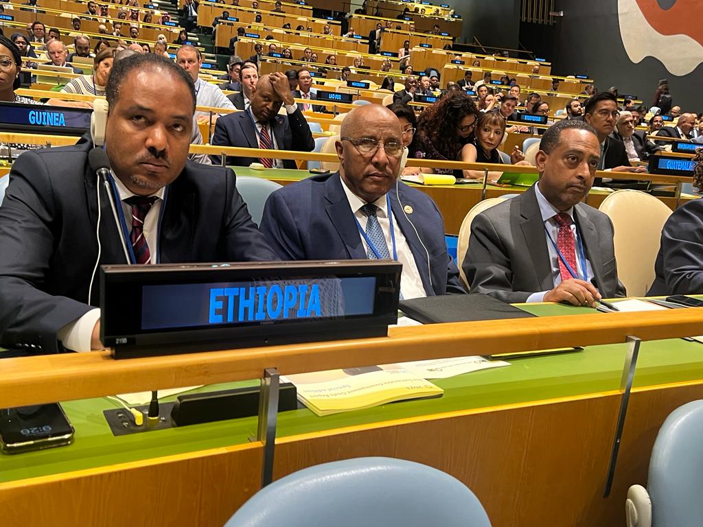 Ethiopia at the UN on Twitter: "State Minister for Foreign Affairs, H.E. Amb @MMoach, is leading ...