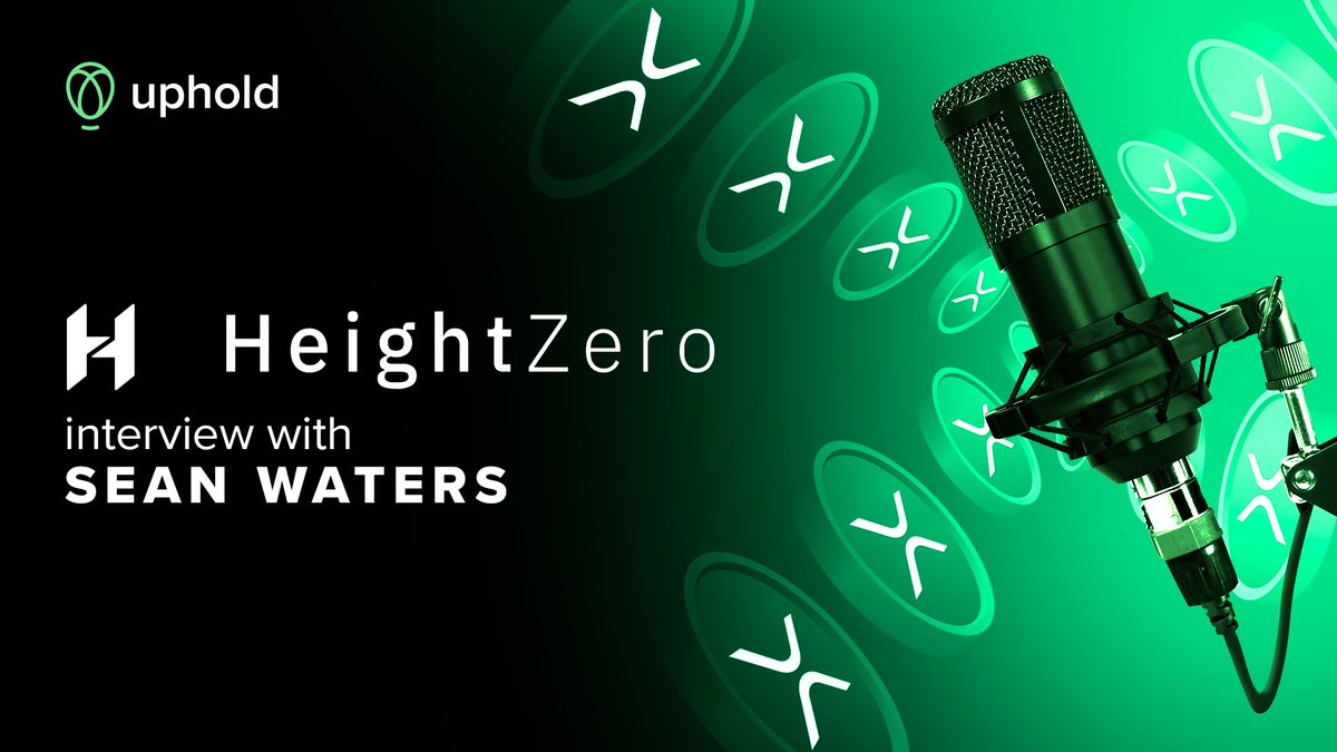 Uphold on Twitter: "🧐 Why does the Vice President at HeightZero hold #XRP? Read our interview ...