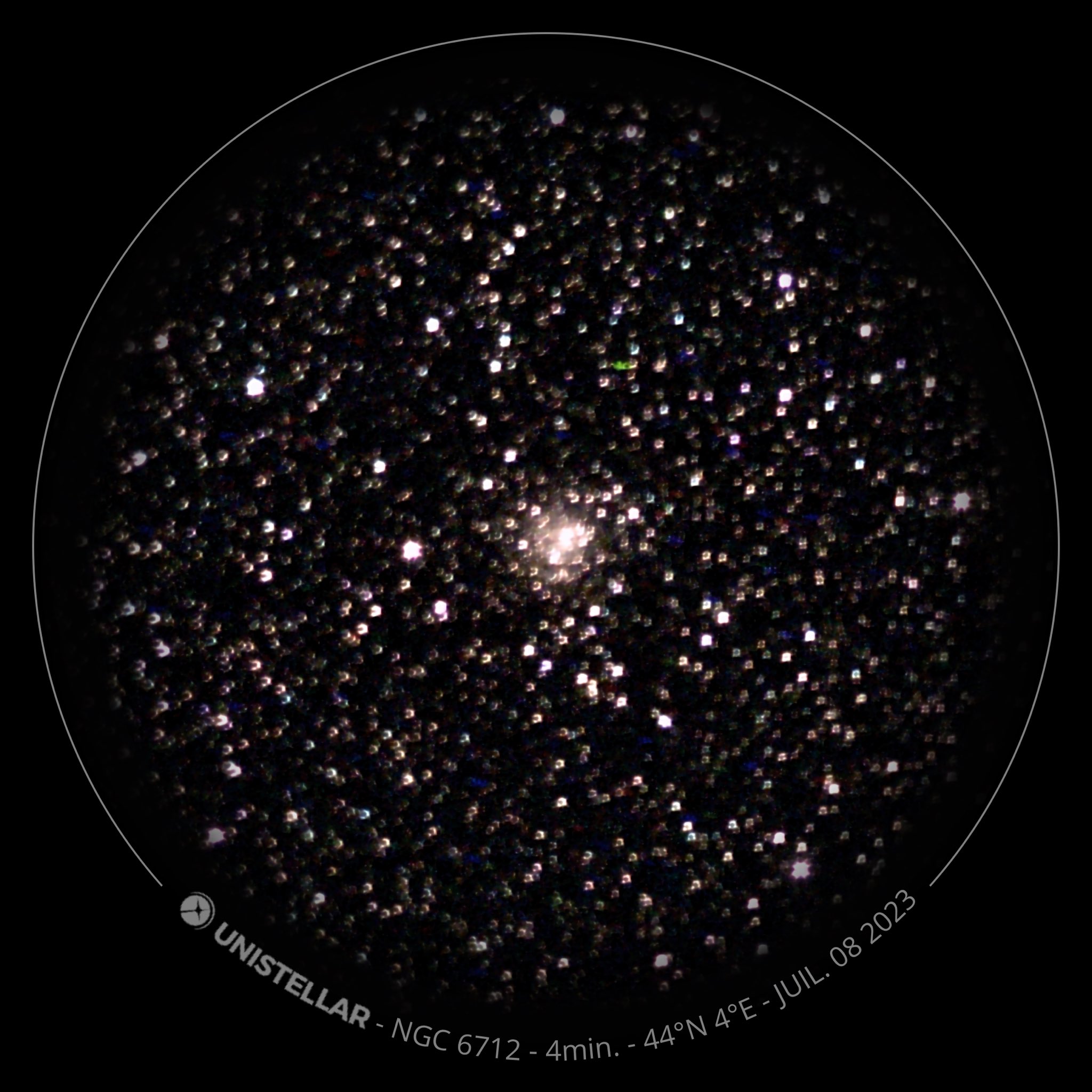 J C Le Danff on Twitter: "Globular cluster NGC 6712 in Scutum, 26,400 light-yrs from Earth & 12 ...