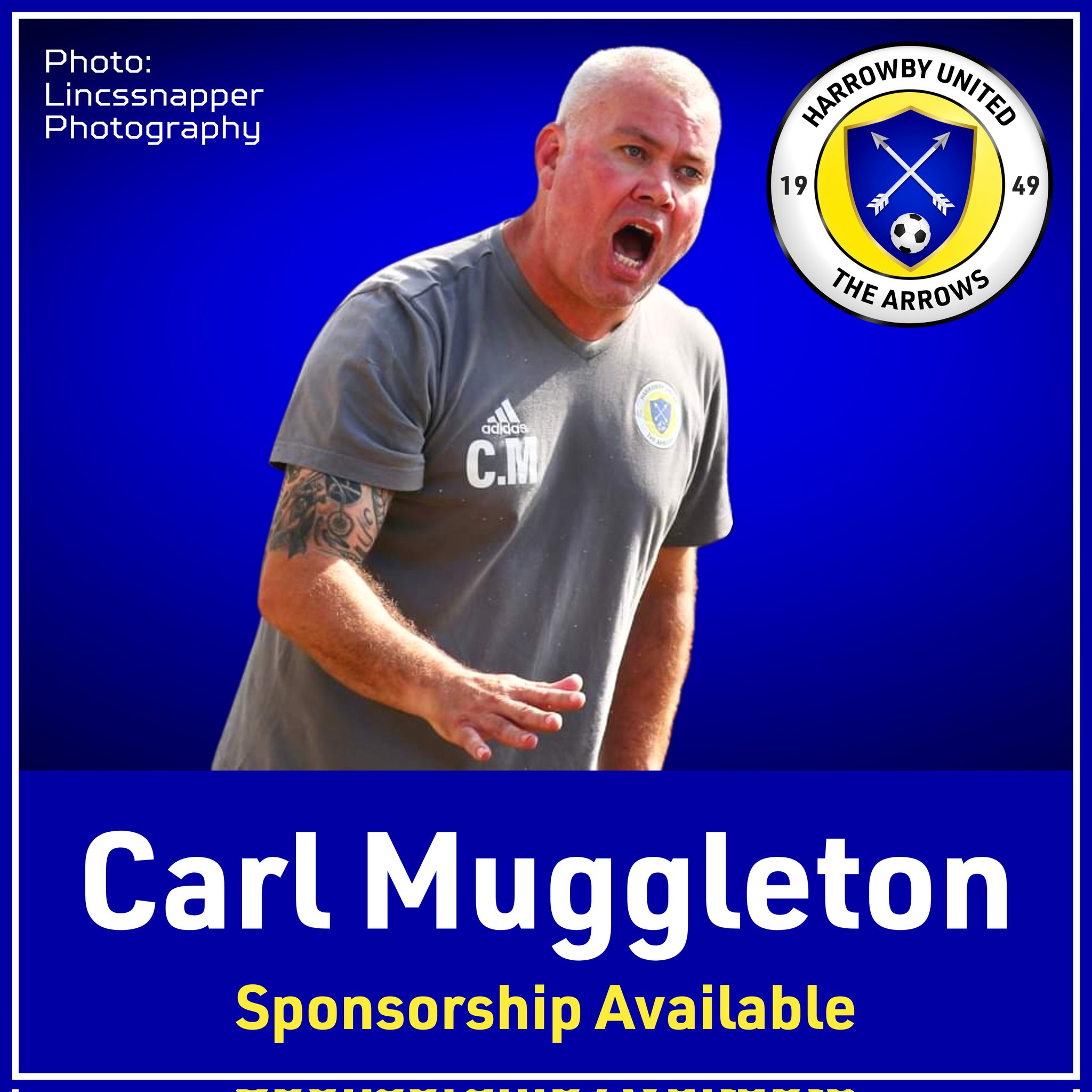 Harrowby United FC on Twitter: "You can also sponsor our 1st team coaches, 'Machine Gun' Carl ...