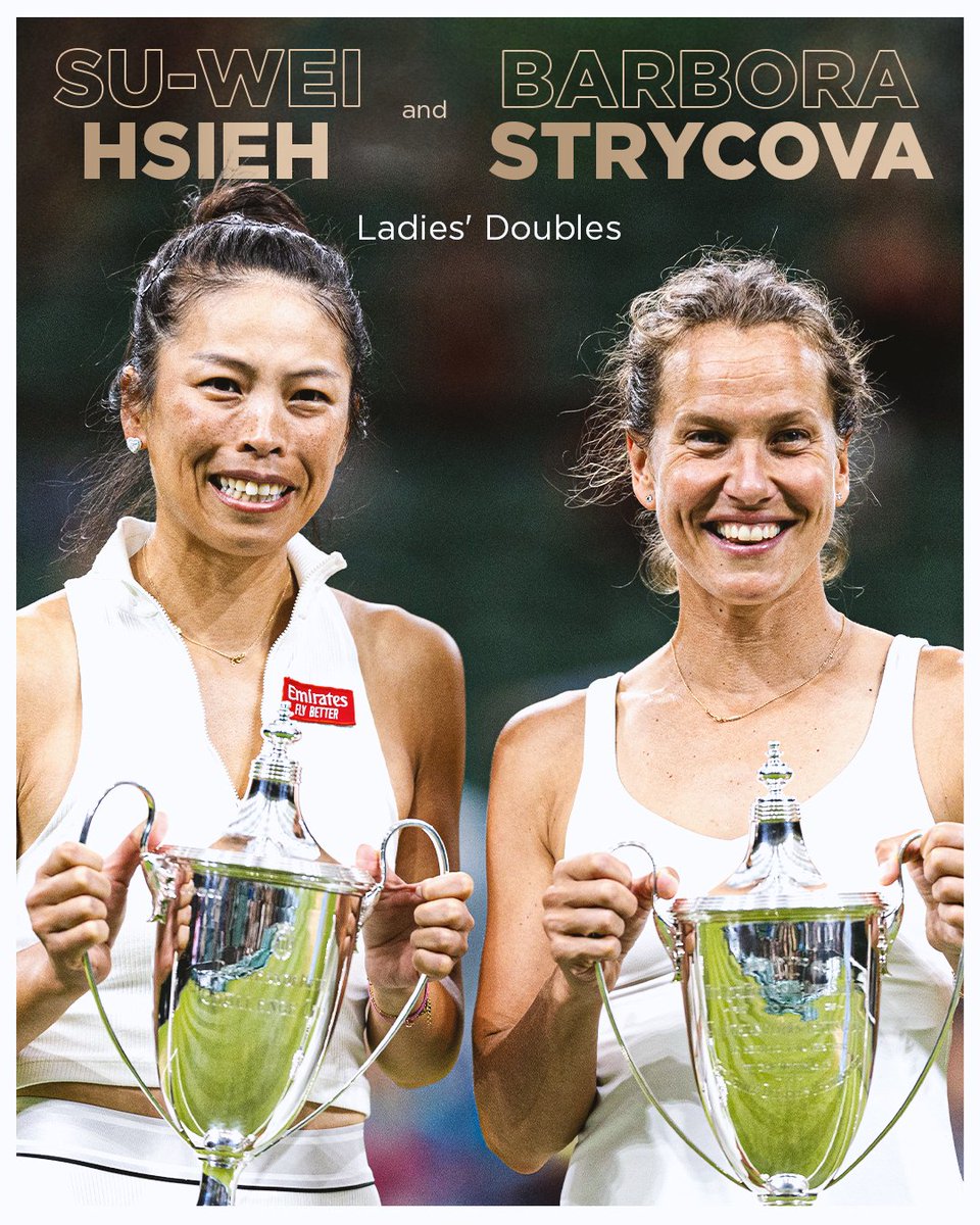 Time for a roll call of our 2023 Champions - a thread 🧵 Starting with... 🏆 Marketa Vondrousova 🏆 ...