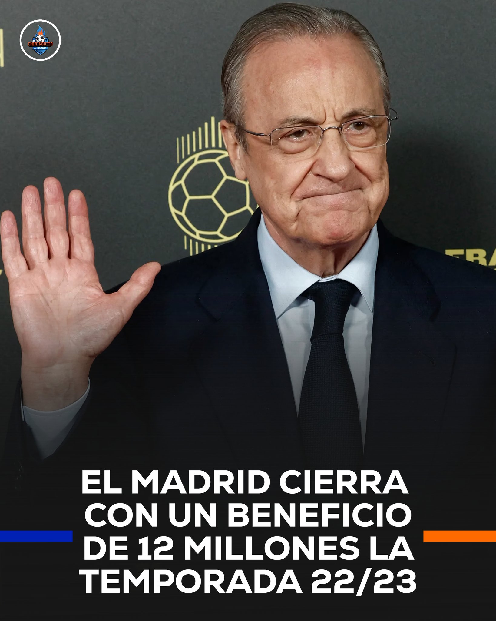 El Chiringuito TV on Twitter: "👍El REAL MADRID cierra con un BENEFICIO de 12M€ la temporada 2022 ...