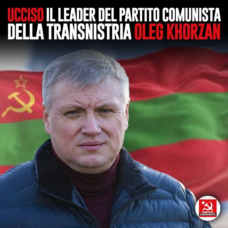PARTITO COMUNISTA ☭ ‏ on Twitter: "UCCISO IL LEADER DEL PARTITO COMUNISTA DELLA TRANS ISTRIA ...