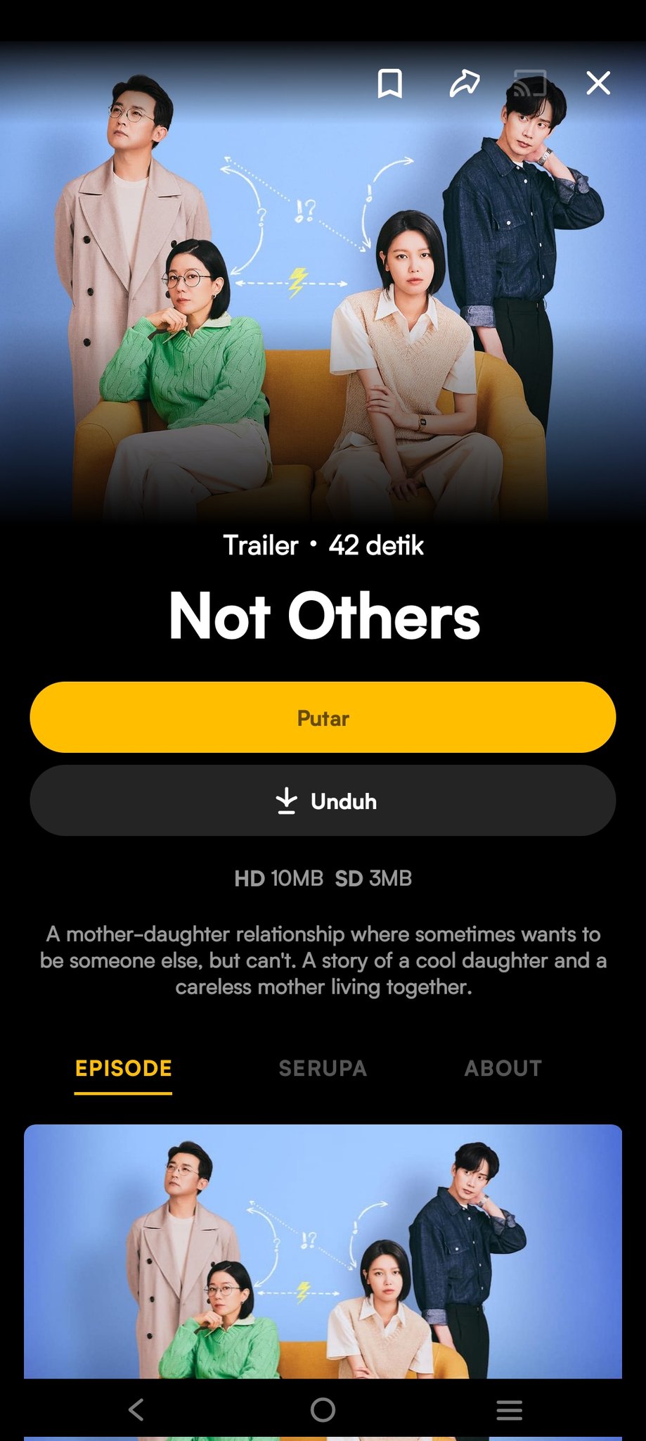 K-Drama Menfess on Twitter: "•kdm• ⚠️NOT OTHERS Siapa yang udah nonton ini? Tayang di viu ya ...