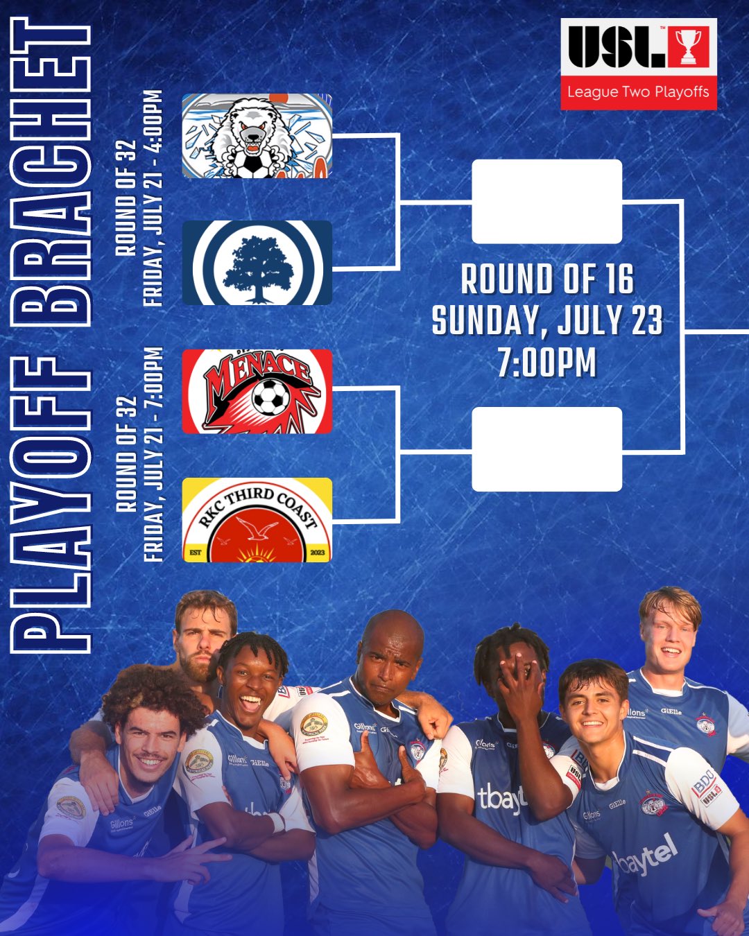 Thunder Bay Chill on Twitter: "🚨NEXT MATCH🚨 The bracket is set, we’ve learned our opponents and ...