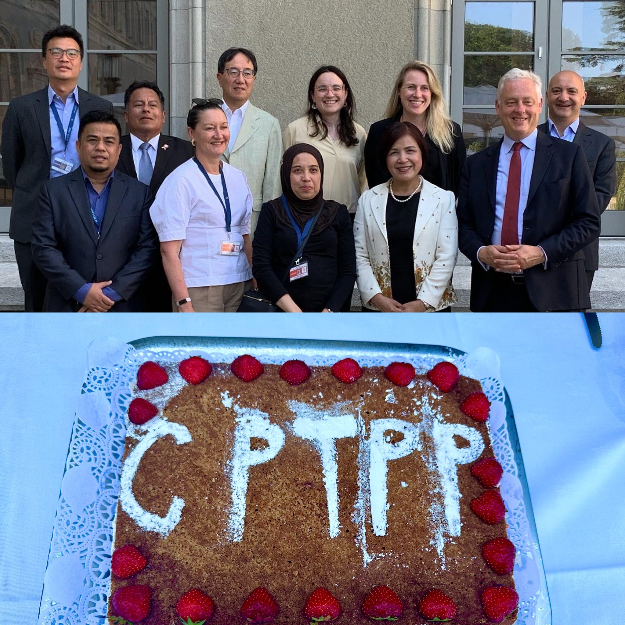 Simon Manley on Twitter: "Celebrating #CPTPP accession with my @wto colleagues from other CPTPP ...