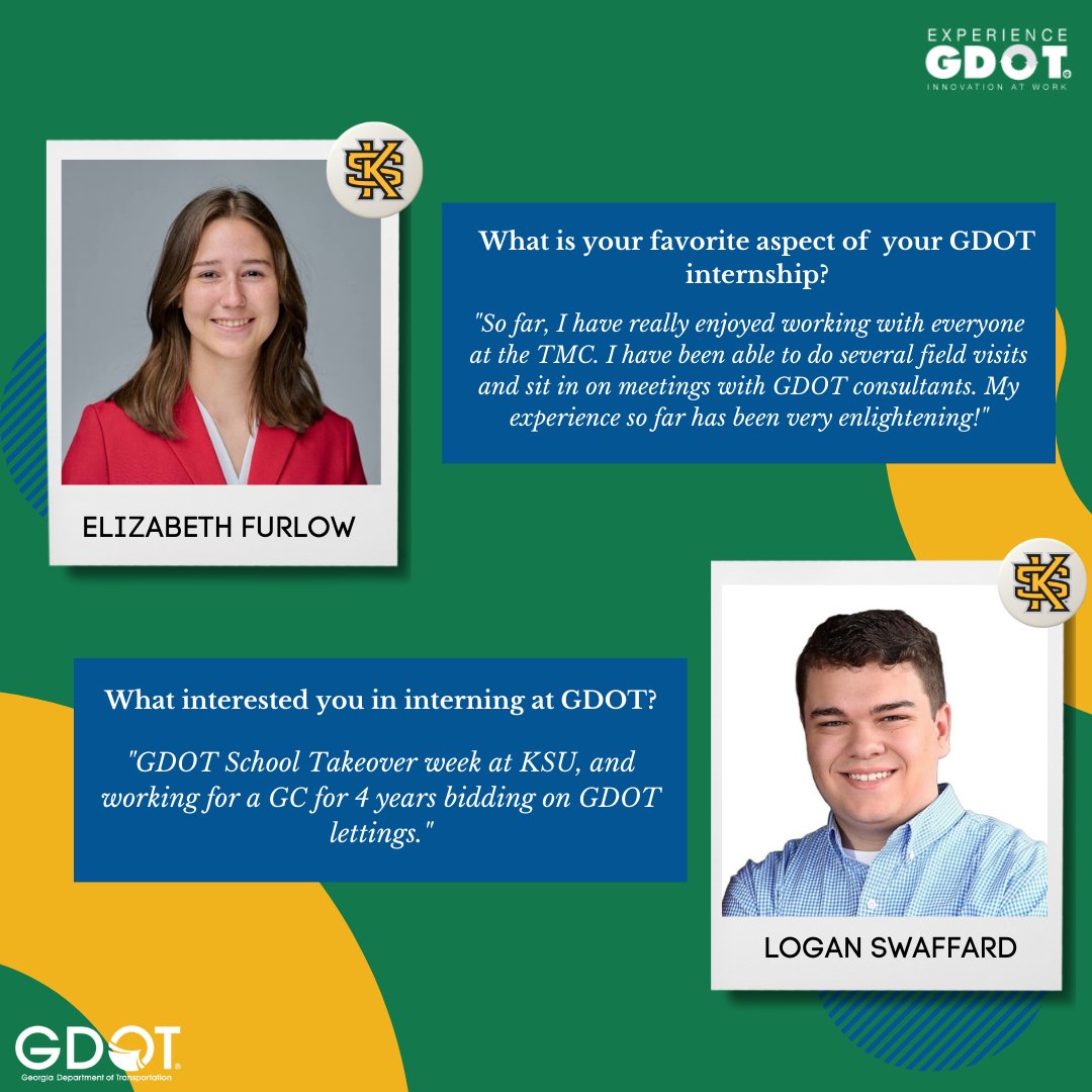Georgia DOT on Twitter: "Meet Our Interns: Civil Engineers edition! We're so glad to have our ...