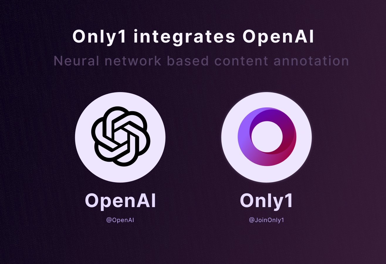 Only1 on Twitter: "1/ We're excited to announce our integration with CLIP from @OpenAI to enable ...