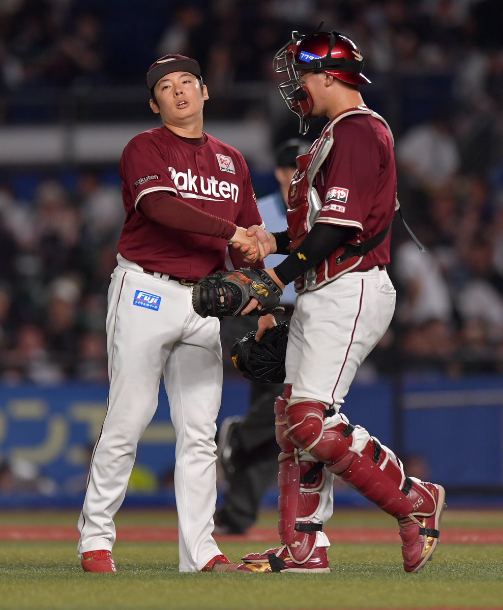 サンスポ×EAGLES on Twitter: "【ロッテｰ楽天】17日、9回を3人で抑え、両リーグトップタイの23セーブ目を挙げた松井裕樹投手（撮影・戸加里真司）https://sanspo ...