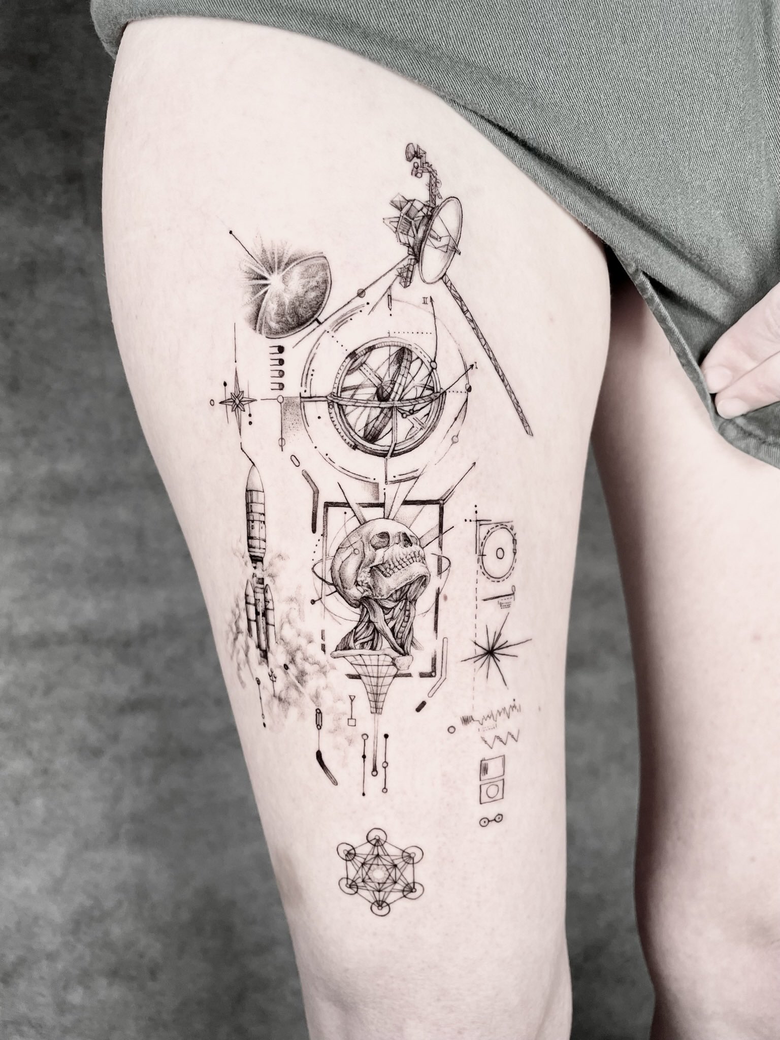 Space Exploration Tattoos