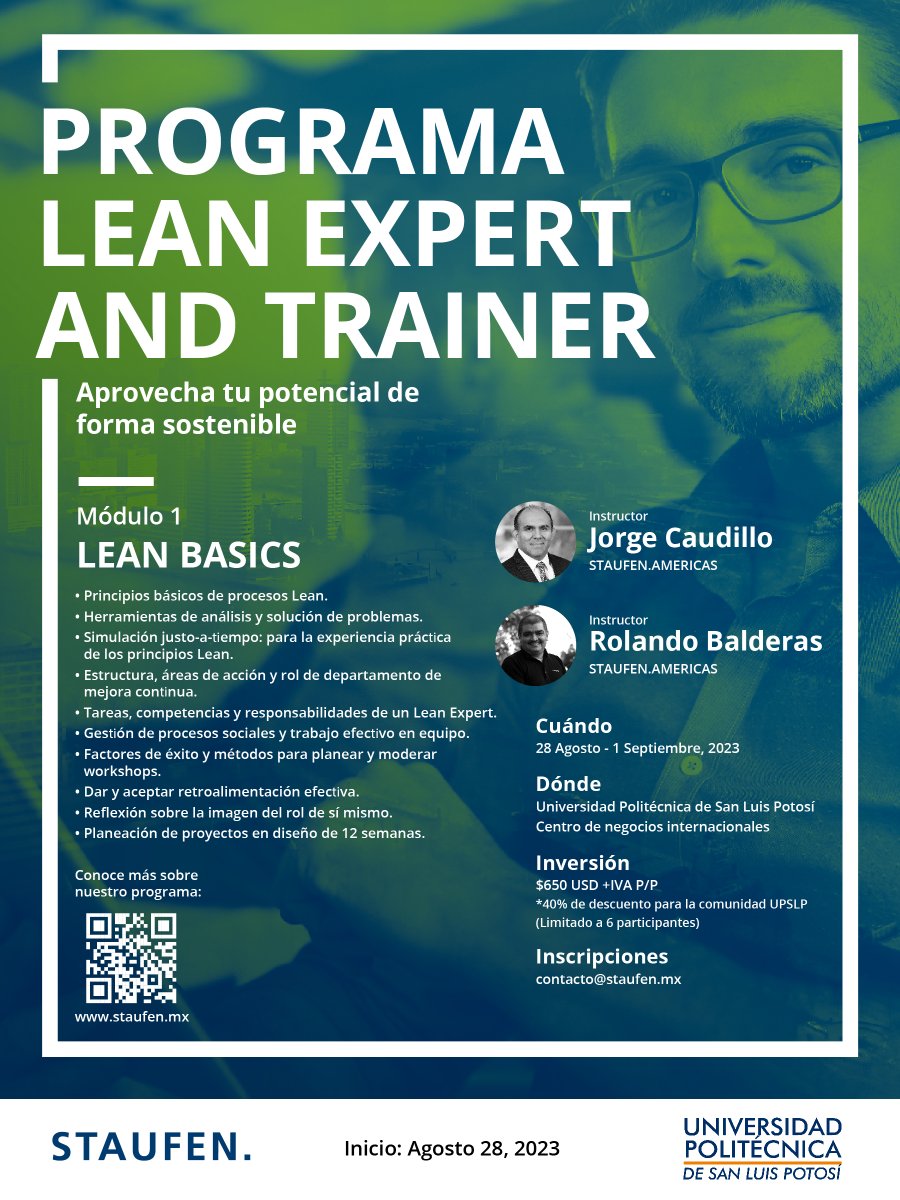 Universidad Politécnica de San Luis Potosí on Twitter: "STAUFEN ofrece un programa de ...