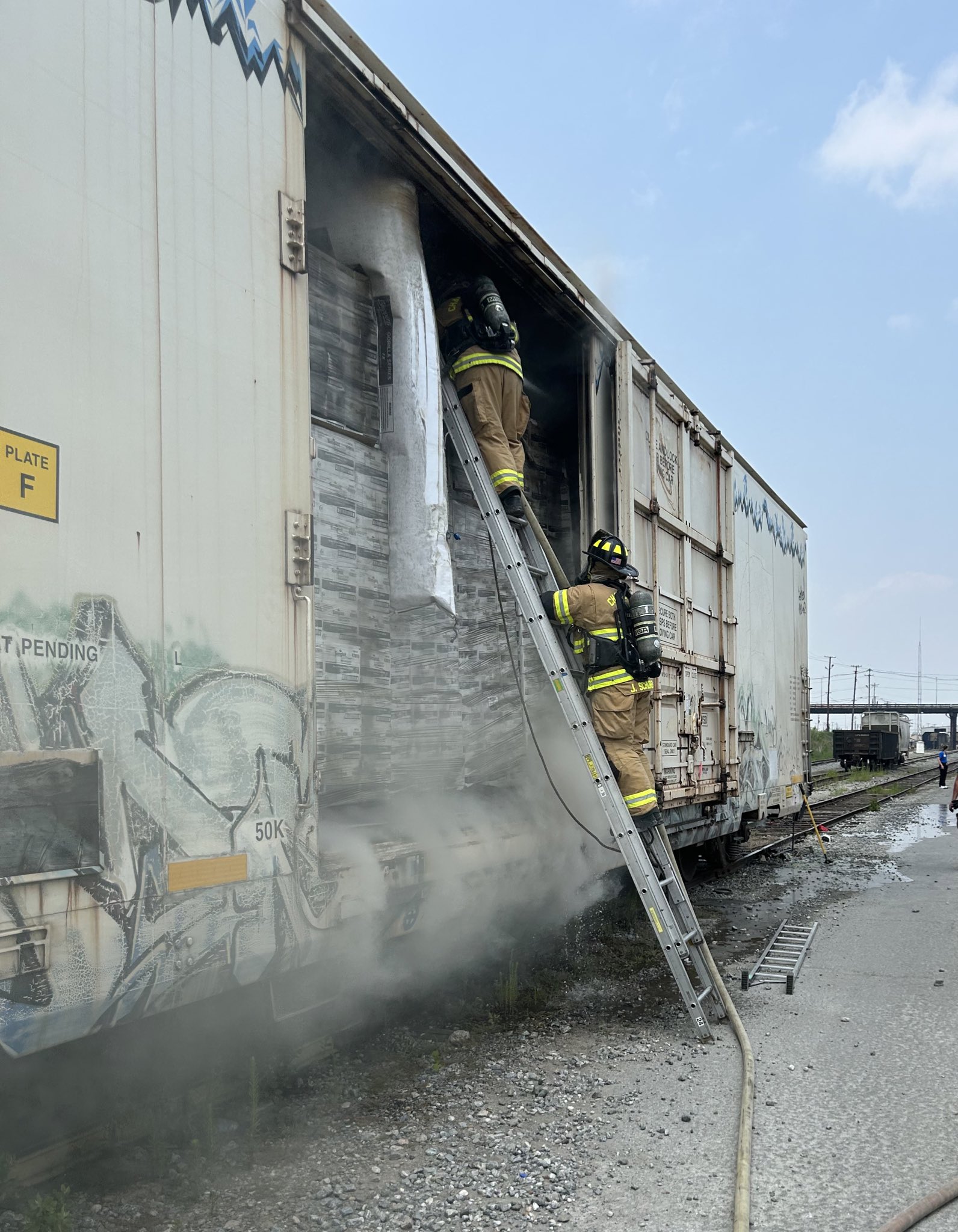 Catching Fire Train Scene