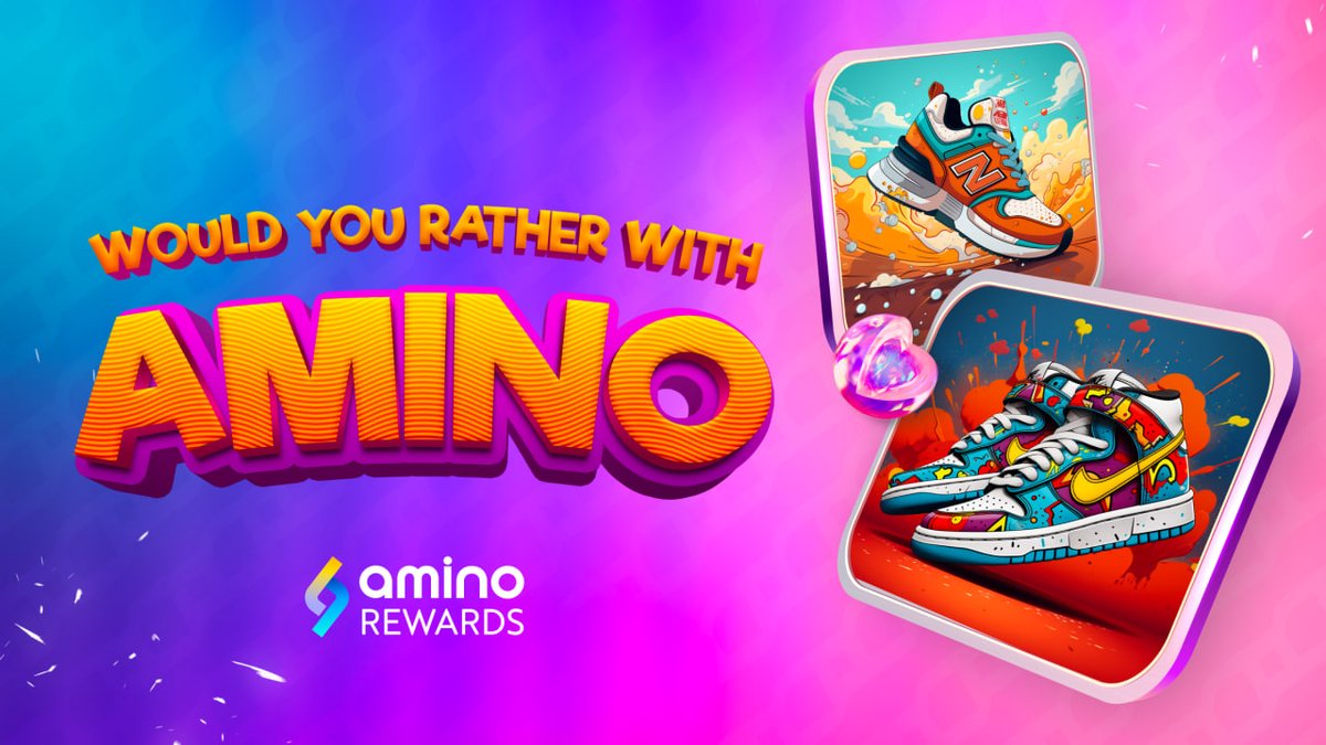 Amino Rewards On Twitter Introducing Would You Rather With Amino ๐ค Get Ready For Some Tough