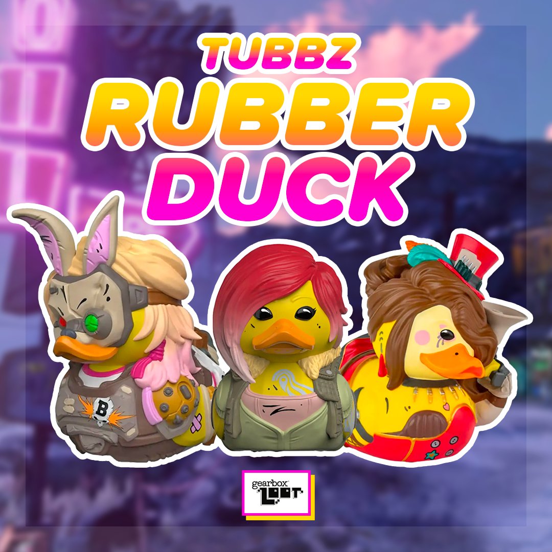 Gearbox Loot on Twitter: "Rubber ducks. You've seen one, you've seen 'em all. But TUBBZ rubber ...