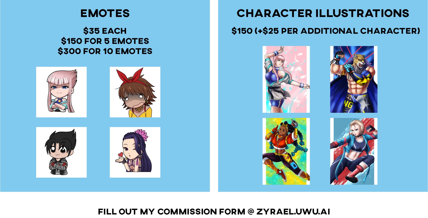 Zyrael C0mms Open 03 On Twitter Due To My Current Life Circumstances I Will Open 3 Slots