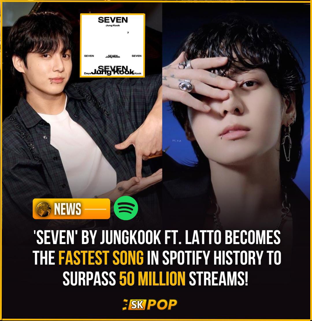 Sk Pop On Twitter 🟢📊seven By Jungkook Feat Latto Becomes The