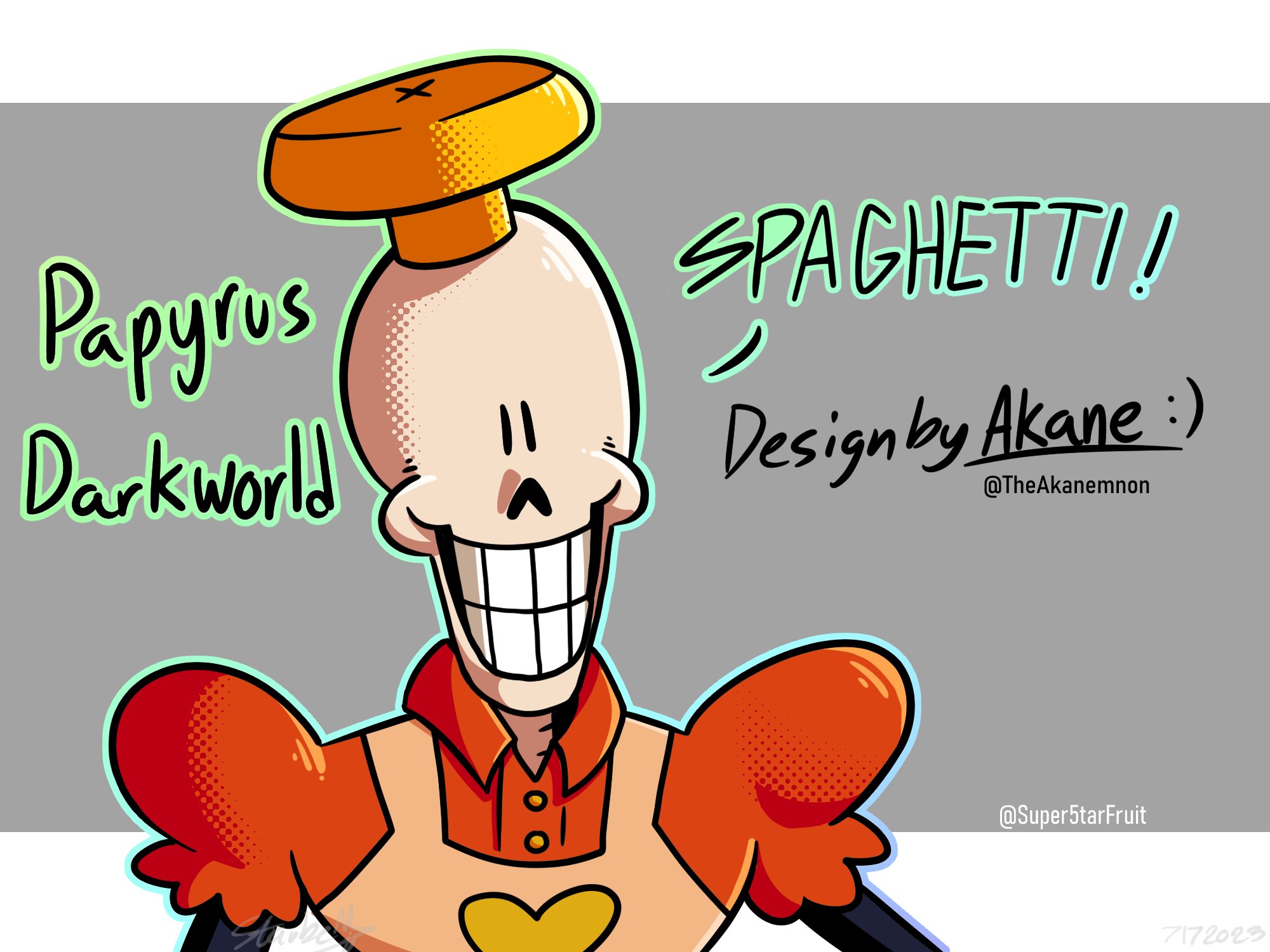 Starbe⭐ (SuperStarFruit) 💫 on Twitter: "PAPYRUS! NYEH NYEH HEH !!! #DELTARUNE ⭐wonderful design ...